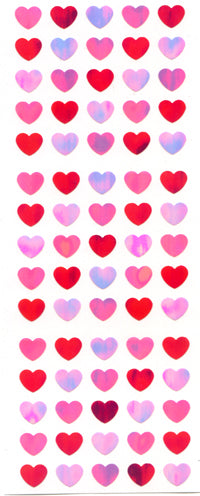 AU621 AURORA HEART STICKERS 3 COLORS WIDTH 8mm – Stickerfun Japan