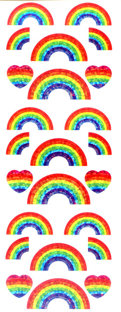 CP080 PRISM STICKERS RAINBOWS – Stickerfun Japan