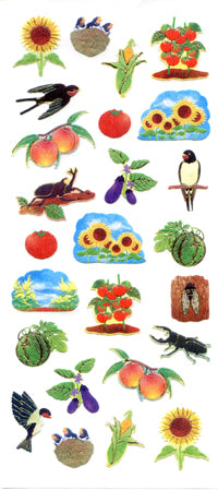 JP205 WASHI STICKERS JAPANESE SUMMER OUTDOORS – Stickerfun Japan